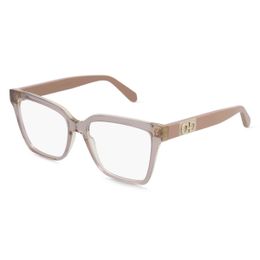 Ferragamo SF3060 Brille Damen | Fassung: Vollrand, Eckig, Kristall Beige
