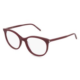 SAINT LAURENT SL 891 Brille Damen | Fassung: Vollrand, Cat Eye, Burgunder Transparent