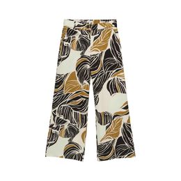 Tom Tailor Hose Damen Gr&ouml;&szlig;e 46 creme / oliv / schwarz