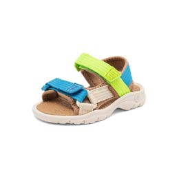 bisgaard Sandale 'Nico' Jungen Gr&ouml;&szlig;e 32 blau / khaki / limette