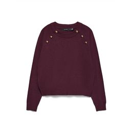 V&eacute;ro Moda VERO MODA Sweater 'VMHappy' female size XS Wine red