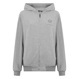 Plein Sport Sweatjacke Herren Gr&ouml;&szlig;e XXL graumeliert