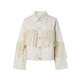 Y.A.S YAS Jacke 'YASAiko' Damen Gr&ouml;&szlig;e L ecru Sommerjacke