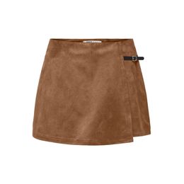 Only Hosenrock 'ONLTAVIA' Damen Gr&ouml;&szlig;e 40 karamell