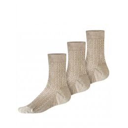 Millo Socks 'Cosy Twist' female size 36/39 mottled beige