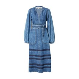 Lollys Laundry Kleid 'Paris' Damen Gr&ouml;&szlig;e 44 blue denim Sommerkleid