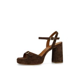 Manfield Sandale Damen Gr&ouml;&szlig;e 37 braun