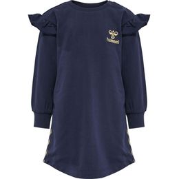 Hummel Kleid M&auml;dchen Gr&ouml;&szlig;e 56 elfenbein / marine / hellgelb