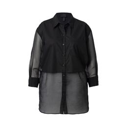 Ulla Popken Bluse Damen Gr&ouml;&szlig;e XL/XXL schwarz