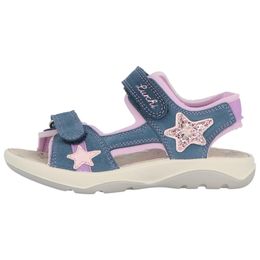 Lurchi Sandale M&auml;dchen Gr&ouml;&szlig;e 32 blau / hellpink