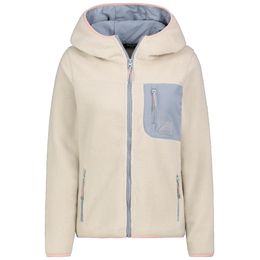 Sublevel Fleecejacke Damen Gr&ouml;&szlig;e M creme / hellbeige