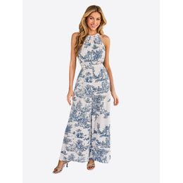 Cupshe Jumpsuit 'Halterneck' Damen Gr&ouml;&szlig;e S blau