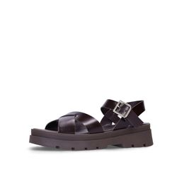 Manfield Sandale Damen Gr&ouml;&szlig;e 40 braun