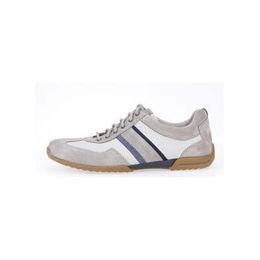 Gabor Lace-Up Shoes 'Sportlicher Schn&uuml;rschuh Herren 1137.13 01 Echtleder in wei&szlig;' male size 42 White