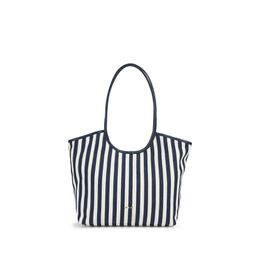 Nat&nin Shopper 'Milan' Damen Gr&ouml;&szlig;e One Size marine / wei&szlig;