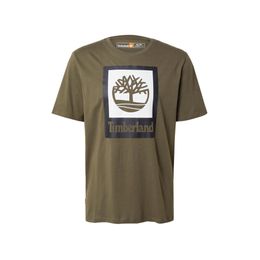 TIMBERLAND Shirt male size S Olive / Black / White