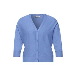 Street One Knit Cardigan female size M Light blue