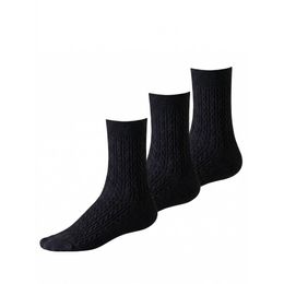 Millo Socks 'Cosy Twist' female size 40/43 Black