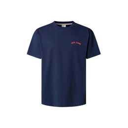 Pepe Jeans T-Shirt 'Gideon' Herren Gr&ouml;&szlig;e M navy / rot