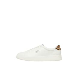 s.Oliver Sneaker low Damen Gr&ouml;&szlig;e 37 mokka / schwarz / wei&szlig; Sommerschuhe