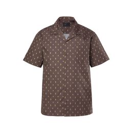 JP1880 Button Up Shirt male size 7XL Mocha