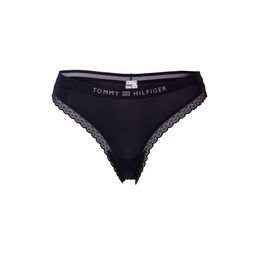 Tommy Hilfiger Underwear Thong female size L Navy / White