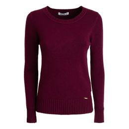 Influencer Pullover Damen Gr&ouml;&szlig;e M beere