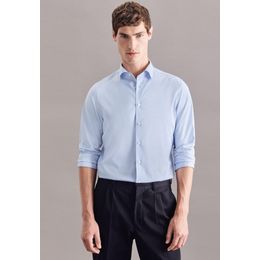 Seidensticker Business Shirt male size 36 Light blue