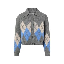 Marc O'Polo Marc O'polo Strickjacke Damen Gr&ouml;&szlig;e S beige / blau / grau