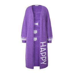Angel Of Style Strickjacke Damen Gr&ouml;&szlig;e L/XL lila / wei&szlig;