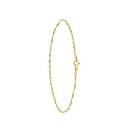 Lucardi Armband 'Basic' Damen Gr&ouml;&szlig;e 18.5 gold