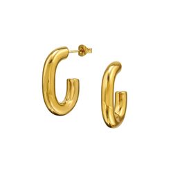 Maxte Ohrringe Damen Gr&ouml;&szlig;e 26 gold