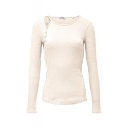Salsa Jeans Langarm-shirts Damen Gr&ouml;&szlig;e XS perlwei&szlig;