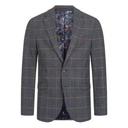 Jeff Suit Jacket 'Caleb' male size 56 Beige / Grey