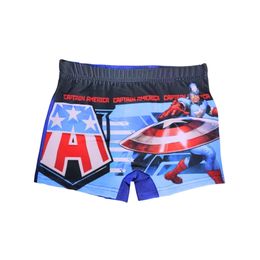 Marvel Avengers Badeshorts 'Avengers Captain America' Jungen Gr&ouml;&szlig;e 98/104 blau