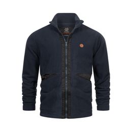 INDICODE Jeans &Uuml;bergangsjacke 'Fenado' Herren Gr&ouml;&szlig;e S dunkelblau / schwarz Sommerjacke
