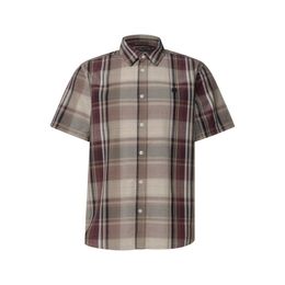 Street One MEN Button Up Shirt male size M Beige / Mixed colors