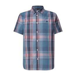 Street One MEN Button Up Shirt male size M Dusty blue / Mixed colors