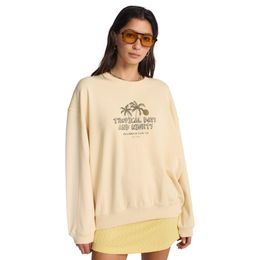 Billabong Sweatshirt 'All The Days Kendall' Damen Gr&ouml;&szlig;e M navy / gold / wollwei&szlig;