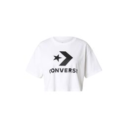 CONVERSE Shirt 'Star Chevron' female size XS Black / White