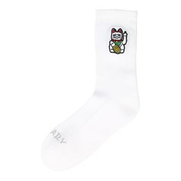 Iriedaily Socken 'ByeBye' Damen Gr&ouml;&szlig;e 38/40.5 gelb / gr&uuml;n / rot / wei&szlig;