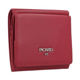 Picard Portemonnaie 'Bingo' Damen Gr&ouml;&szlig;e XS/XL blutrot / silber