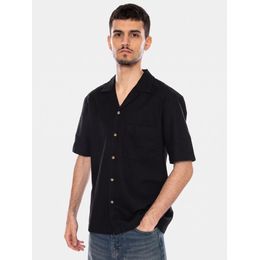 Elvine Hemd 'NILIO_MS SHIRT' Herren Gr&ouml;&szlig;e XL schwarz