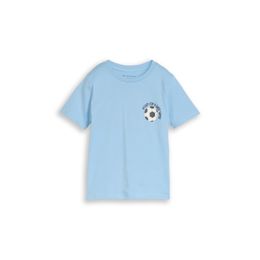 Tom Tailor T-Shirt Jungen Gr&ouml;&szlig;e 116 pastellblau / schwarz / wei&szlig;