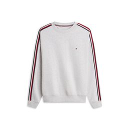 Tommy Hilfiger Sweatshirt male size S marine blue / mottled grey / Red / White