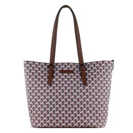 Bugatti Shopper 'Ella' Damen Gr&ouml;&szlig;e One Size blau / rot / perlwei&szlig;