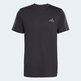 adidas Sportswear T-Shirt Herren Gr&ouml;&szlig;e L grau / schwarz