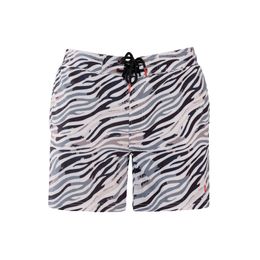 Frozen Cape Badeshorts RIBERA mit integrierten Kompressionsshorts Herren Gr&ouml;&szlig;e L grau