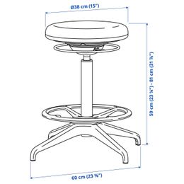 IKEA LIDKULLEN Sitz-/Stehst&uuml;tze aktiv
