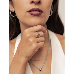 Hey Happiness Ring 'Bubble Twist' Damen Gr&ouml;&szlig;e 50/60 silber